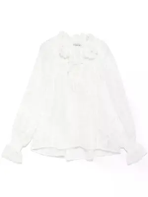 Alice + Olivia Front Tie Blouses