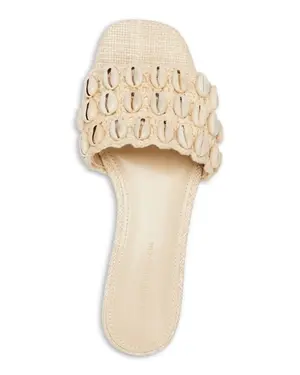 Aqua The White Lotus X Slide Sandals