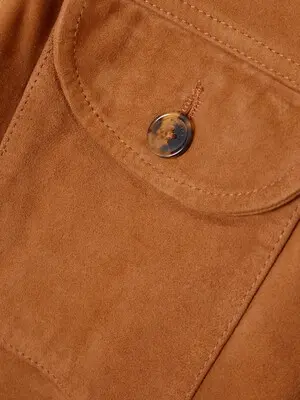 BLAZÉ MILANO Viva Belted Suede Jacket