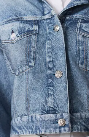 Rag & Bone Rb Miramar Hooded Trucker Jacket
