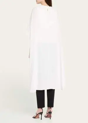 Roland Mouret Asymmetric Cape Top