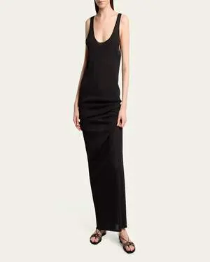 Saint Laurent Babylone Strappy Ankle-tie Sandals - Nero