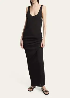 Saint Laurent Babylone Strappy Ankle-tie Sandals - Nero