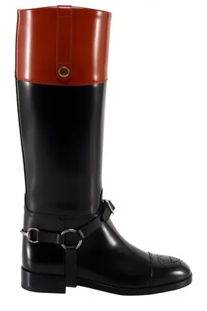 Gucci Harness Knee-high Boots - Multi
