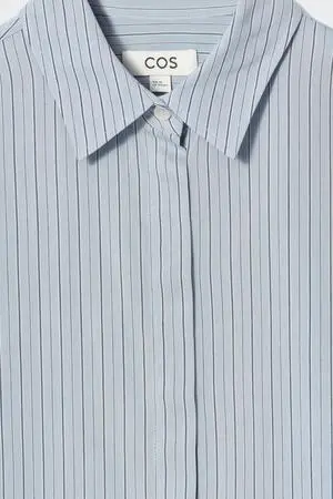 Cos Relaxed Fit Striped Shirt