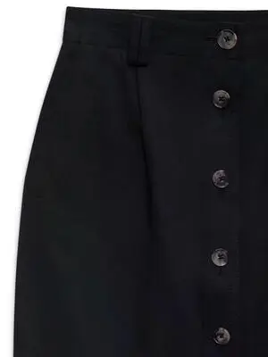 ANINE BING Zaire Midi Skirt - Black