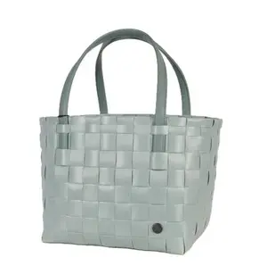 HANDED BY Color Deluxe Recycled Tote Bag - Grey/green