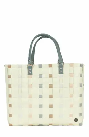 HANDED BY Dots Recycled Plastic Weekender Bag - Mint Green Mix