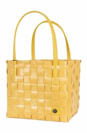 HANDED BY Recycled Tote Bag - Mustard