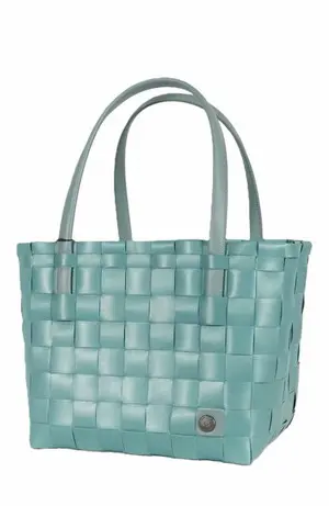 HANDED BY Recycled Tote Bag - Teal Blue