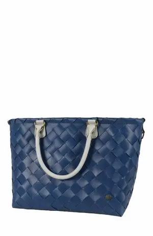 HANDED BY Saint Tropez Recycled Plastic Weekender Bag - Dark Blue