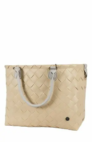 HANDED BY Handed By Saint Tropez Recycled Plastic Weekender Bag Sand