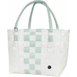 HANDED BY Paris Recycled Tote Bag - White/soft Mint