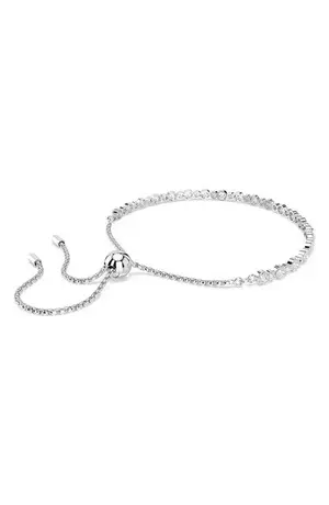SWAROVSKI Matrix Crystal Slider Bracelet - White