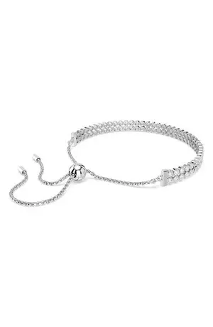 SWAROVSKI Matrix Crystal Double Row Slider Bracelet