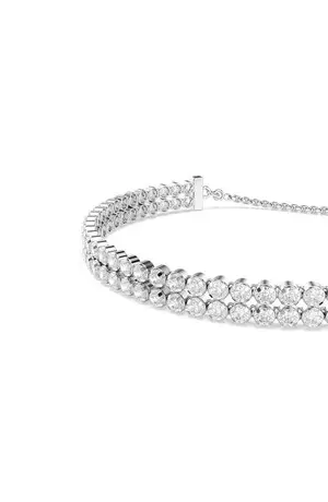 SWAROVSKI Matrix Crystal Double Row Slider Bracelet
