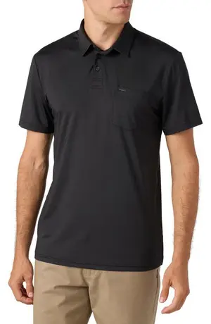 O'Neill Trvlr Upf Performance Polo Black