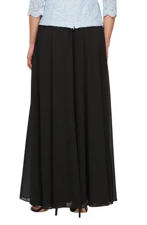 Alex Evenings Full Chiffon Skirt