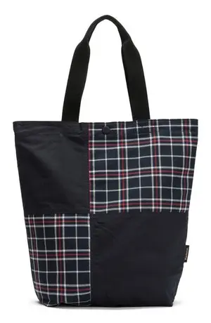 Barbour Transport Patchwork Tote - Navy