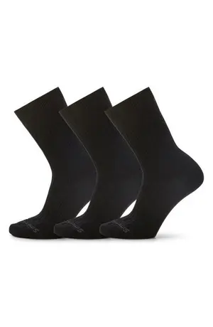 Smartwool Everyday 3-pack Cable Crew Socks - Black