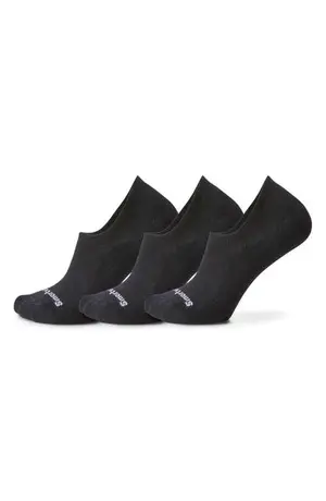 Smartwool Smartwool Everyday 3-Pack Wool-Blend No-Show Socks Black