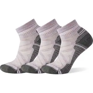 Smartwool Hike Light Cushion Ankle Socks 3 Pack - Purple Eclipse