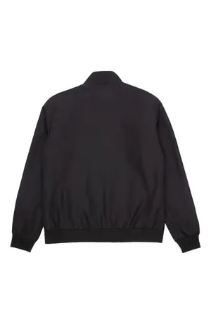 ROKKA&ROLLA Classic Full-zip Bomber Jacket - Black