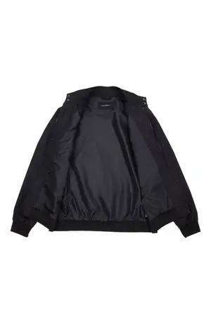 ROKKA&ROLLA Classic Full-zip Bomber Jacket - Black