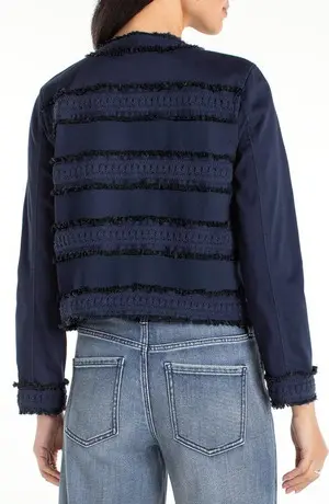 LIVERPOOL Frayed & Lace Jacket