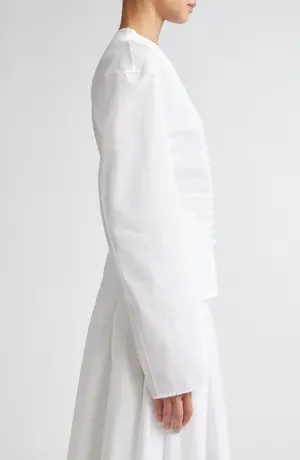 FFORME Yancy Fitted Organic Cotton Poplin Shirt