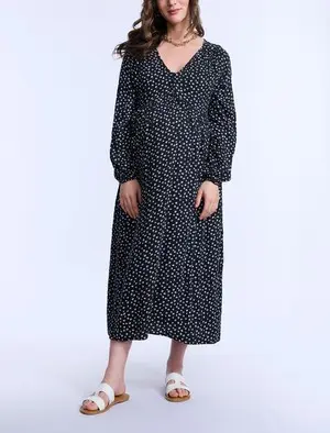 Motherhood Maternity Wrap Day Dresses