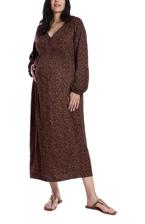 Motherhood Maternity V Neck Day Dresses