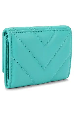 Kurt Geiger Flap Multi Leather Trifold Card Holder