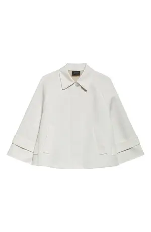 Akris Alia Crop Trench Jacket