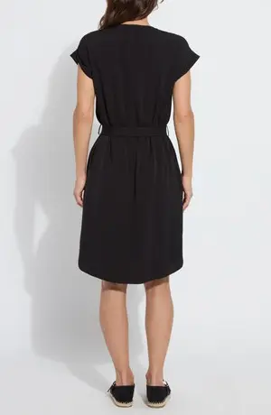Lyssé Blakely Tie Waist Shirt Dress