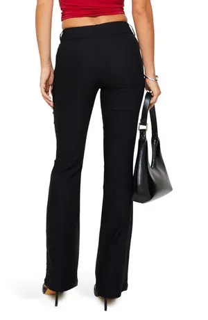 Princess Polly Kinkirk Flare Pants - Black
