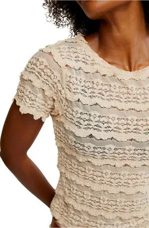 Free People Angelina Lace Top
