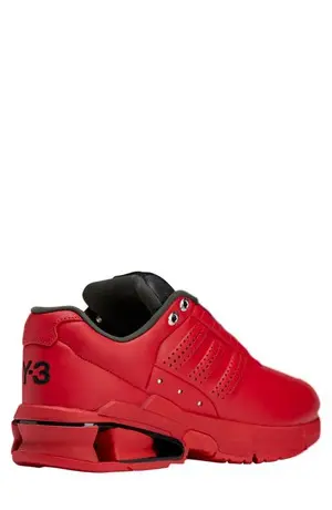 Y3 A3 Control Sneaker - Better Scarlet/ Black