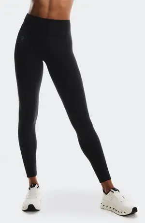 On Studio Crop Leggings Black