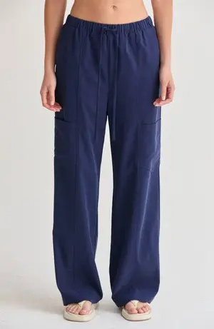 Crescent Drawstring Sweatpants For Women