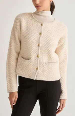 CRESCENT Boucle Knit Jacket