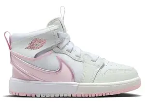 JORDAN 1 Mid Rm Easyon Sneakers - White/fire Red/pink Foam