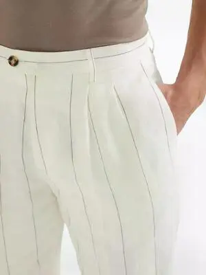 Brunello Cucinelli Striped Trousers