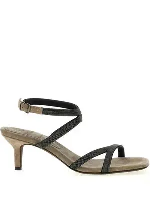 Brunello Cucinelli Chain Link Detailing Sandals For Women