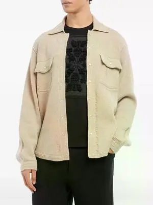 BARRIE Denim Overshirt - Neutrals