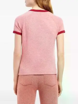 BARRIE Cashmere-cotton Pants - Red