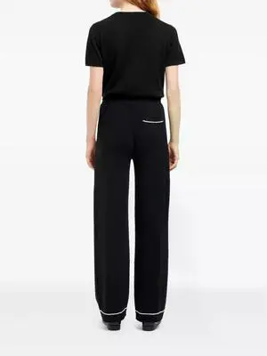 BARRIE Ultra-fine Trousers - Black