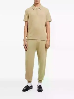 BARRIE Cashmere Polo Shirt - Green