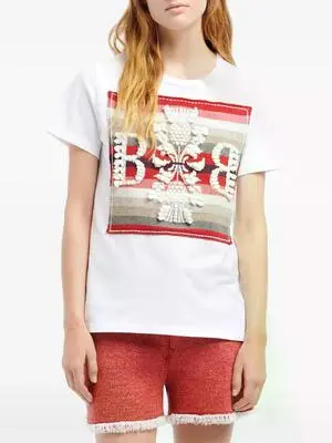 BARRIE Logo-patch T-shirt - White