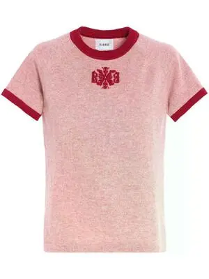 BARRIE Cashmere T-shirt - Pink